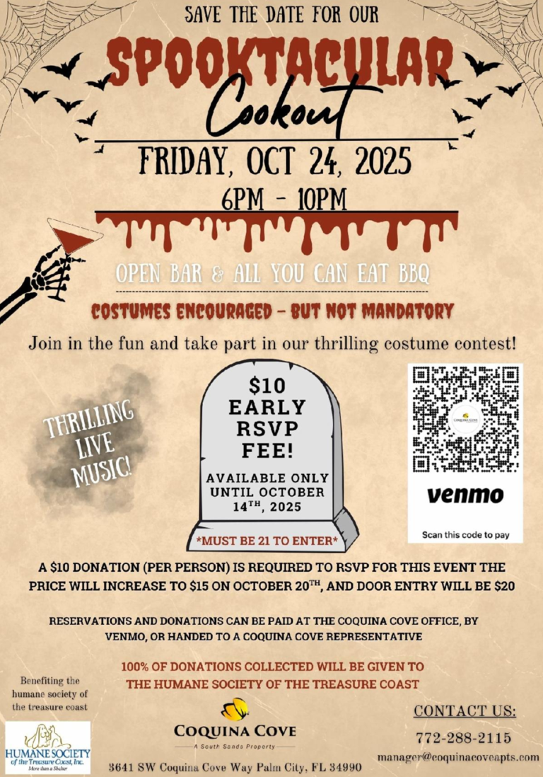 Spooktacular Cookout | Martin County